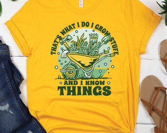 I Know Stuff Shirt - Etsy