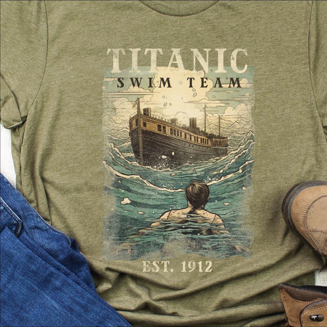 Titanic Swim Team - Funny Gifts for History Teachers and Dads. - Etsy