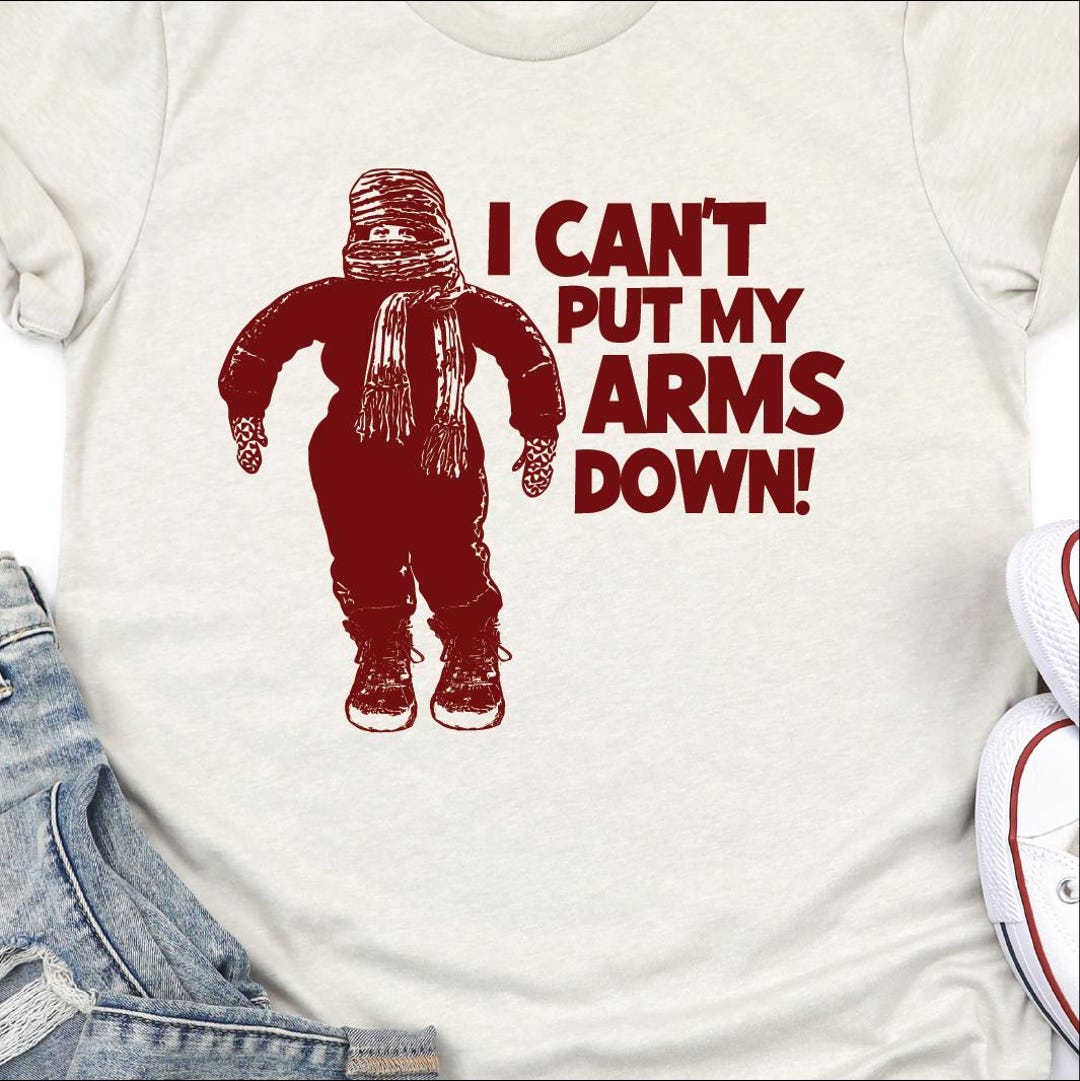 Christmas Story - I Can't Put My Arms Down - Funny Christmas Movie ...