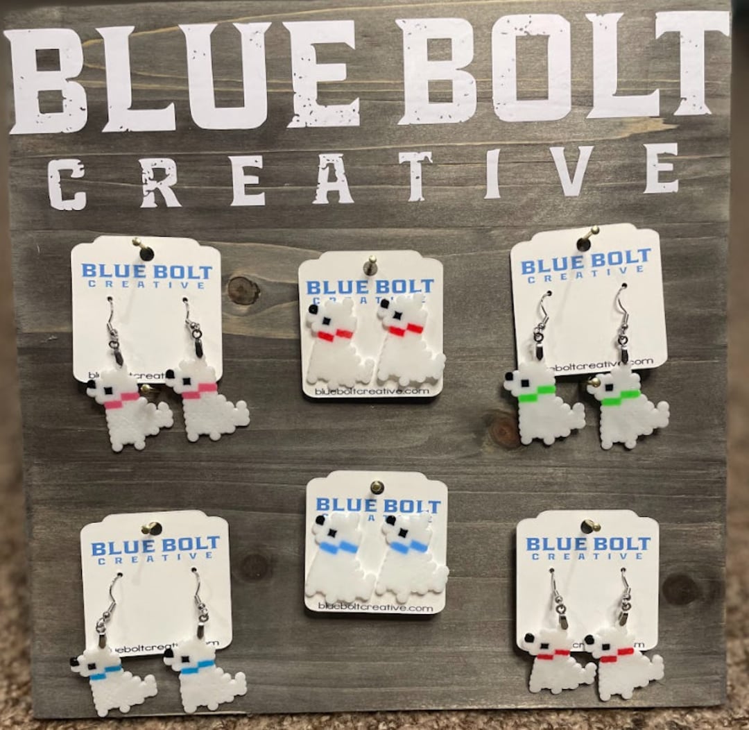 Doodle Dog Perler Bead Earrings for Dog Lovers, Handmade Dog Earrings ...