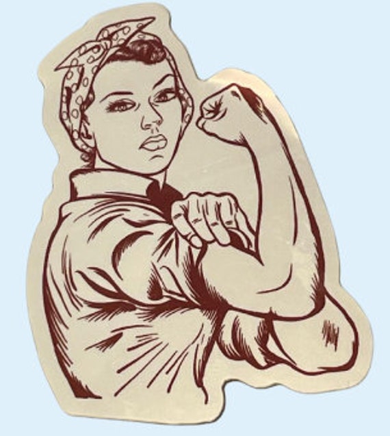 Rosie the Riveter Sticker - Etsy