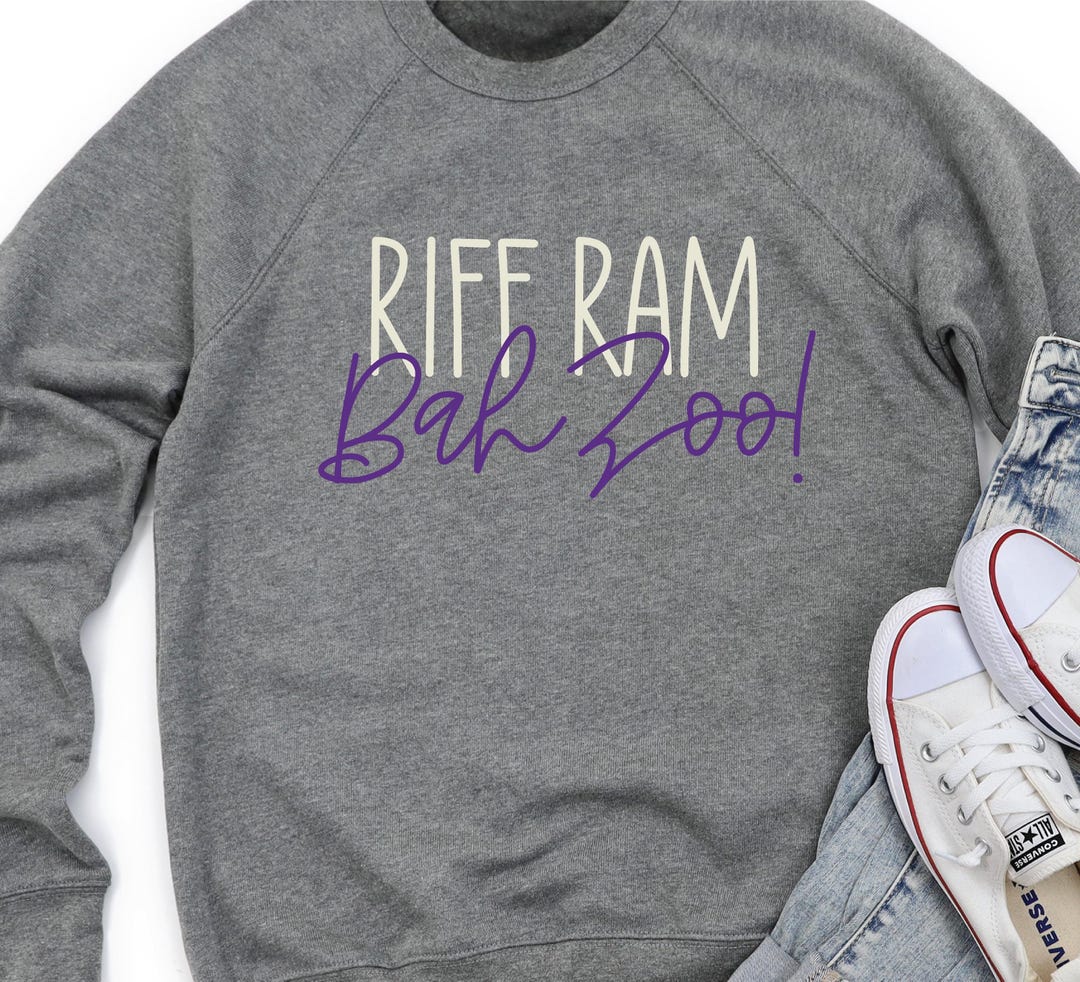 Riff Ram Bah Zoo Gameday Apparel • TCU Horned Frogs Crewneck • Texas ...