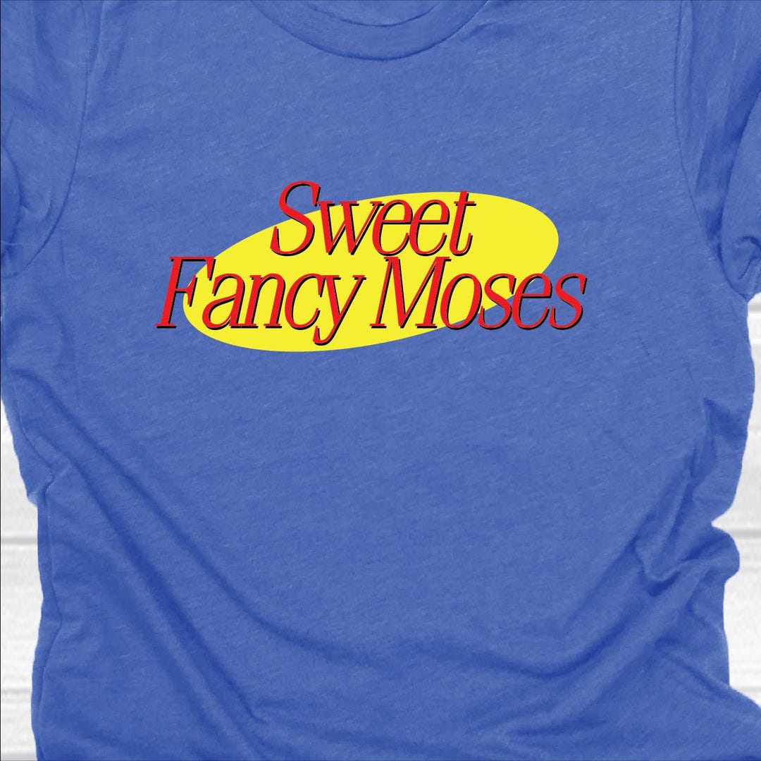 Sweet, Fancy Moses - 80's/90's Classic Sitcoms/tv Shows - Etsy