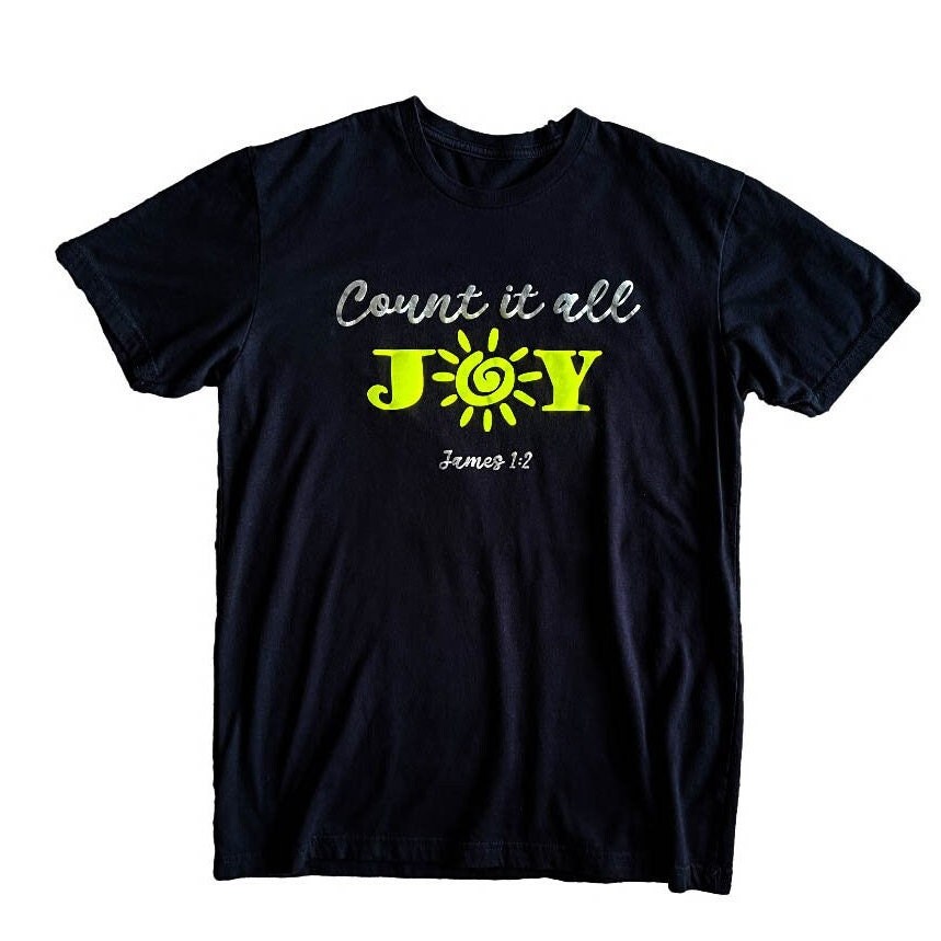 Count It All Joy Shirt, Christian Shirt, Bible Verse Shirt, Proverbs ...