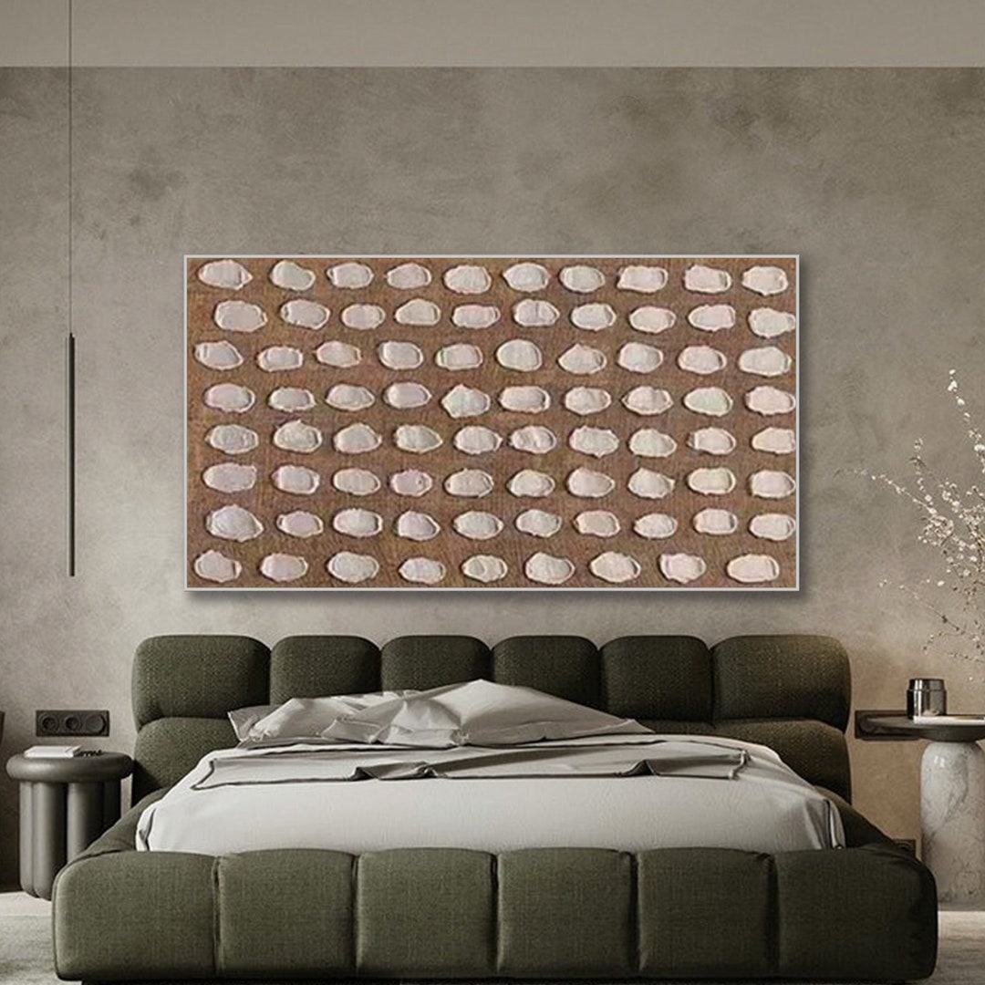 Original Earth Tone Texture Wall Art Minimalist Art Painting - Etsy