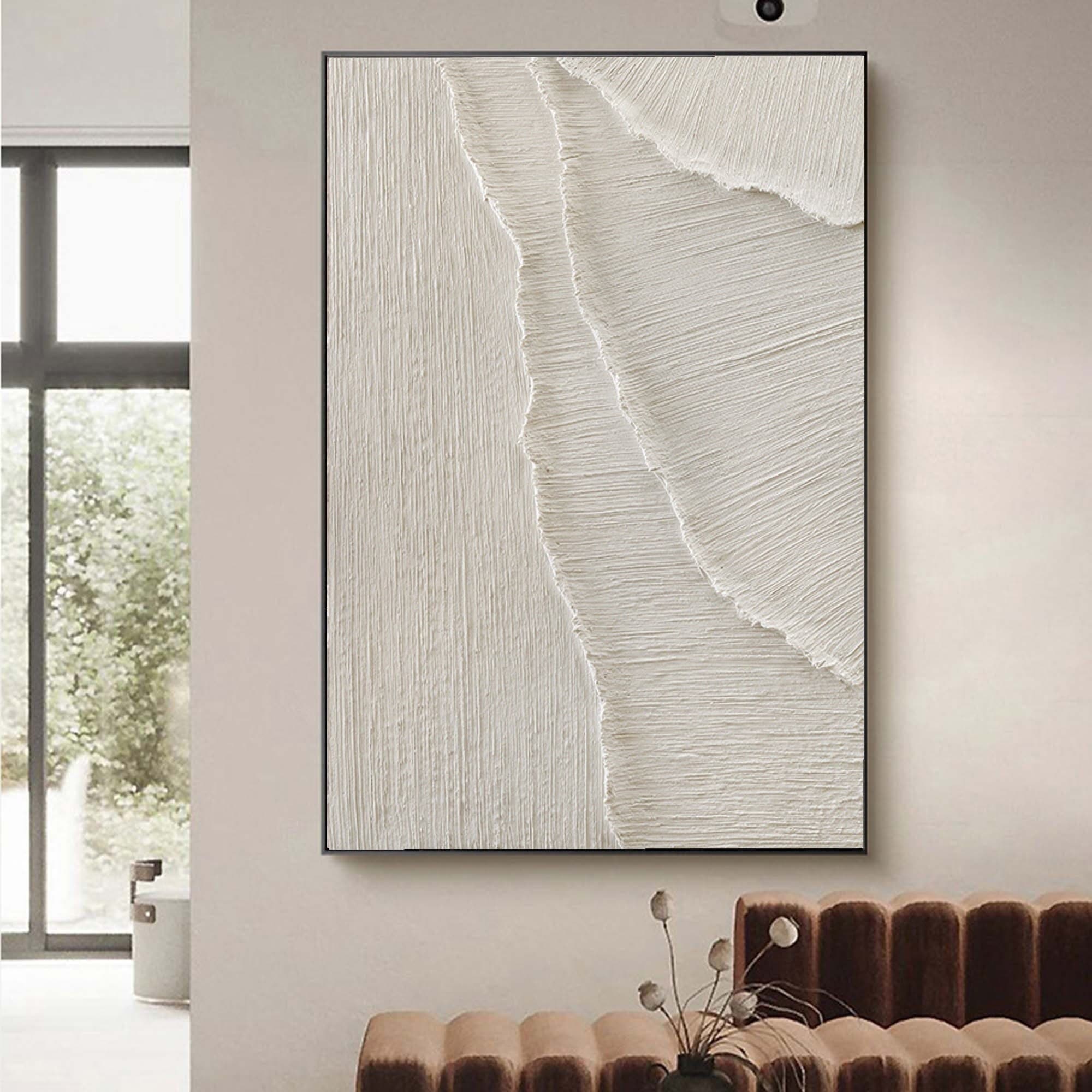 White Minimalist Painting