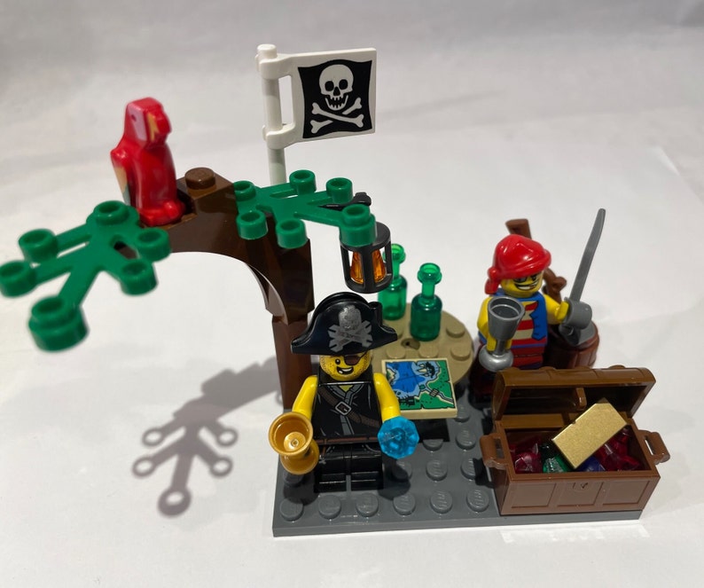 LEGO Pirates Treasure Celebration Custom Kit - Etsy