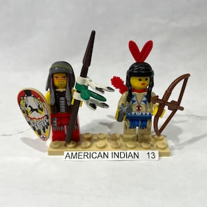 LEGO American Indian Mini-figures Updated rev. 11/19/24 - Etsy