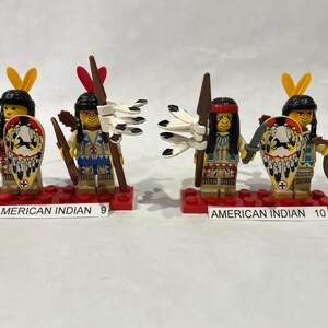 LEGO American Indian Mini-figures Updated rev. 11/19/24 - Etsy