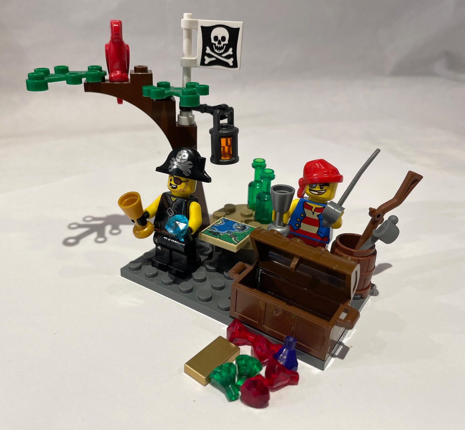 LEGO Pirates Treasure Celebration Custom Kit - Etsy