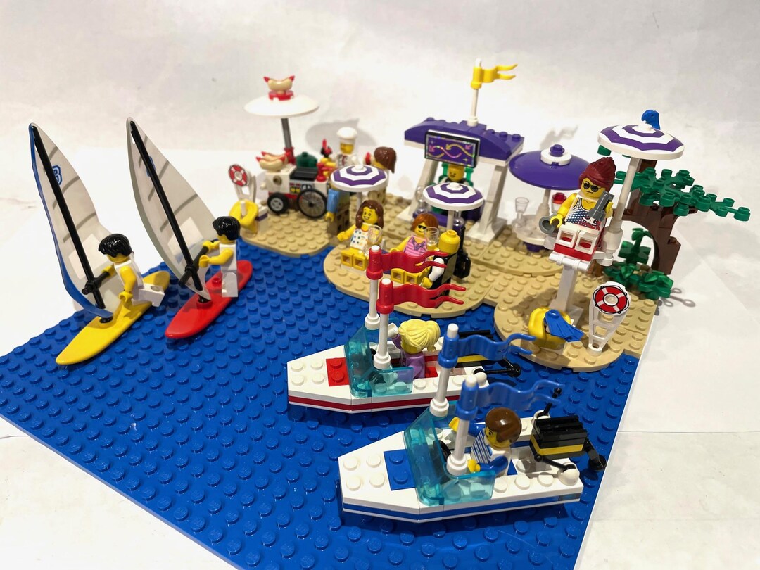 LEGO Day at the Beach Club - Etsy