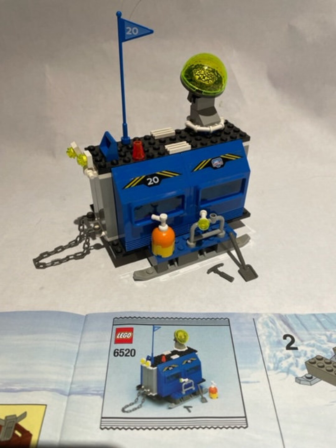 LEGO 6520 Field Lab From Mobile Outpost Set - Etsy