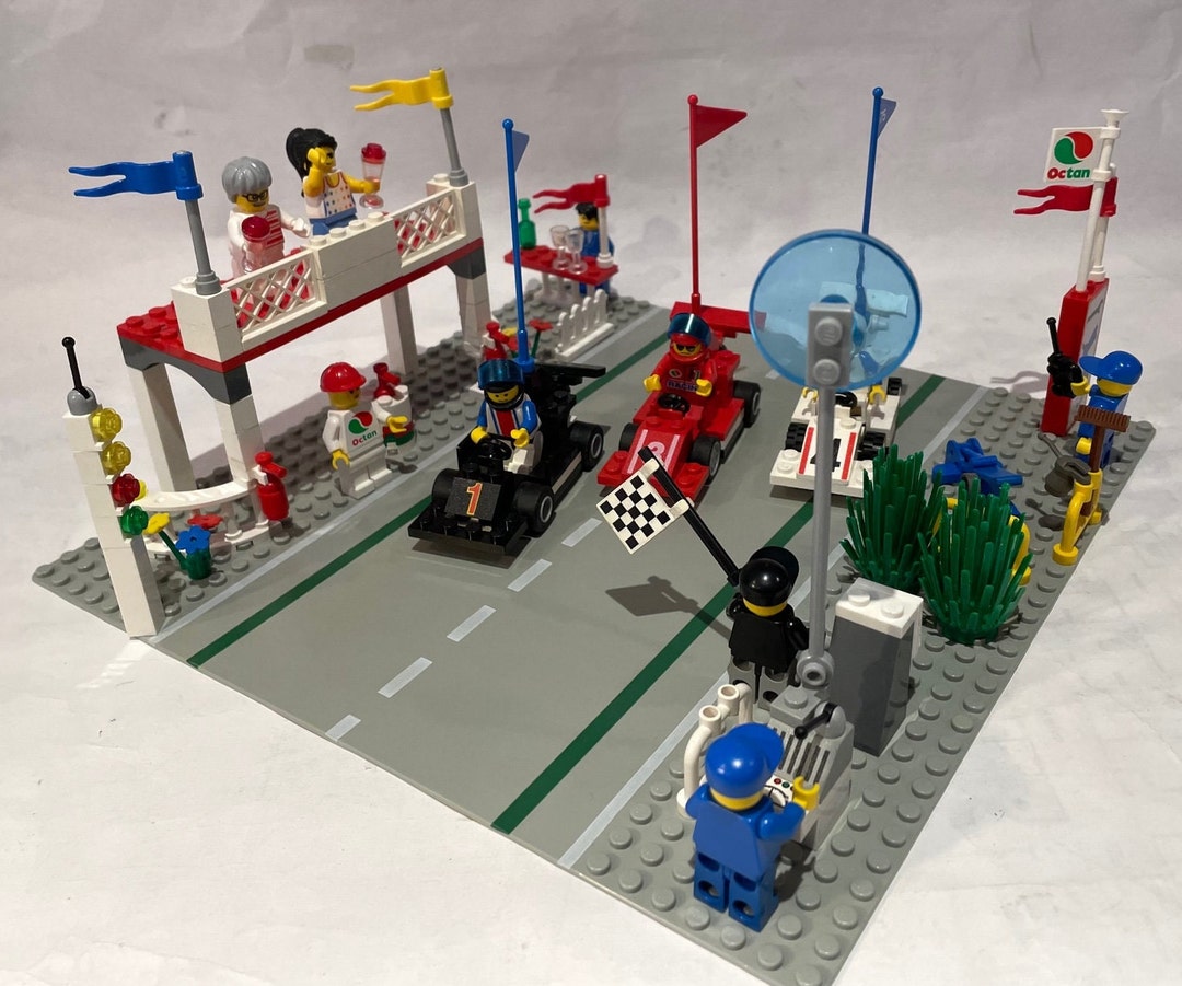 LEGO 6509 Racers and 6551 Race Day Setting modified REDUCED 15 - Etsy