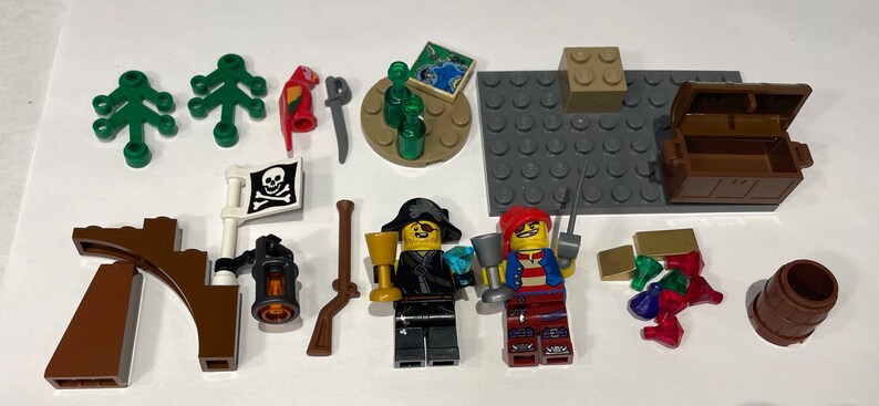 LEGO Pirates Treasure Celebration Custom Kit - Etsy