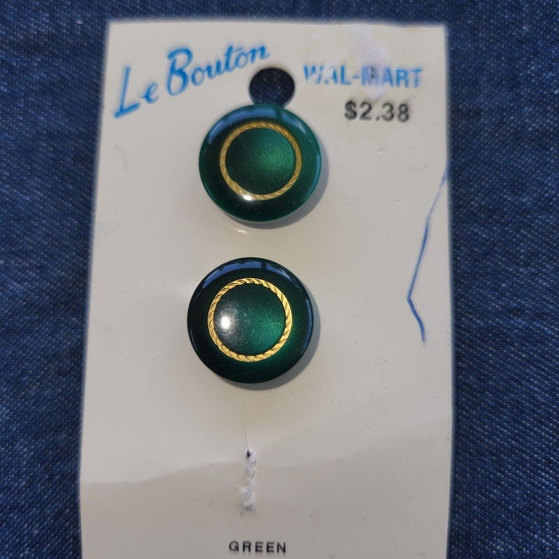 Green Buttons - Etsy