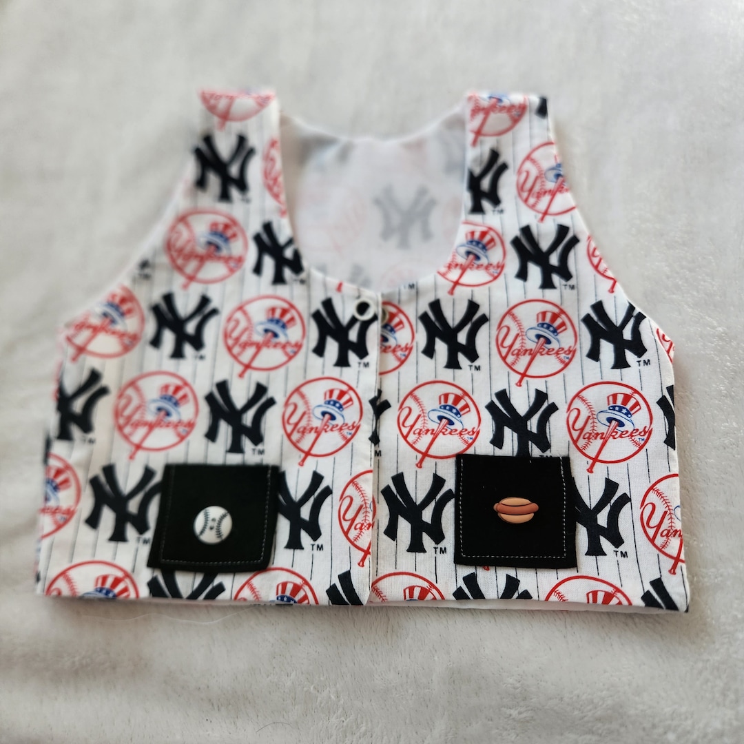 New York Yankees Infant Baby Vest and Mitts Handmade Handcrafted Baby ...