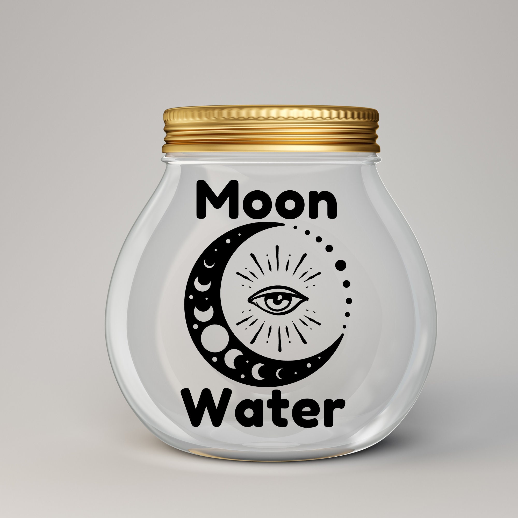 Moon Water SVG, PNG Download /lunar Svg/full Moon Ritual Water - Etsy