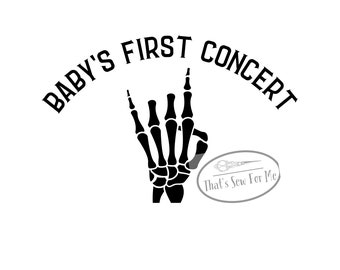 First Concert Svg - Etsy