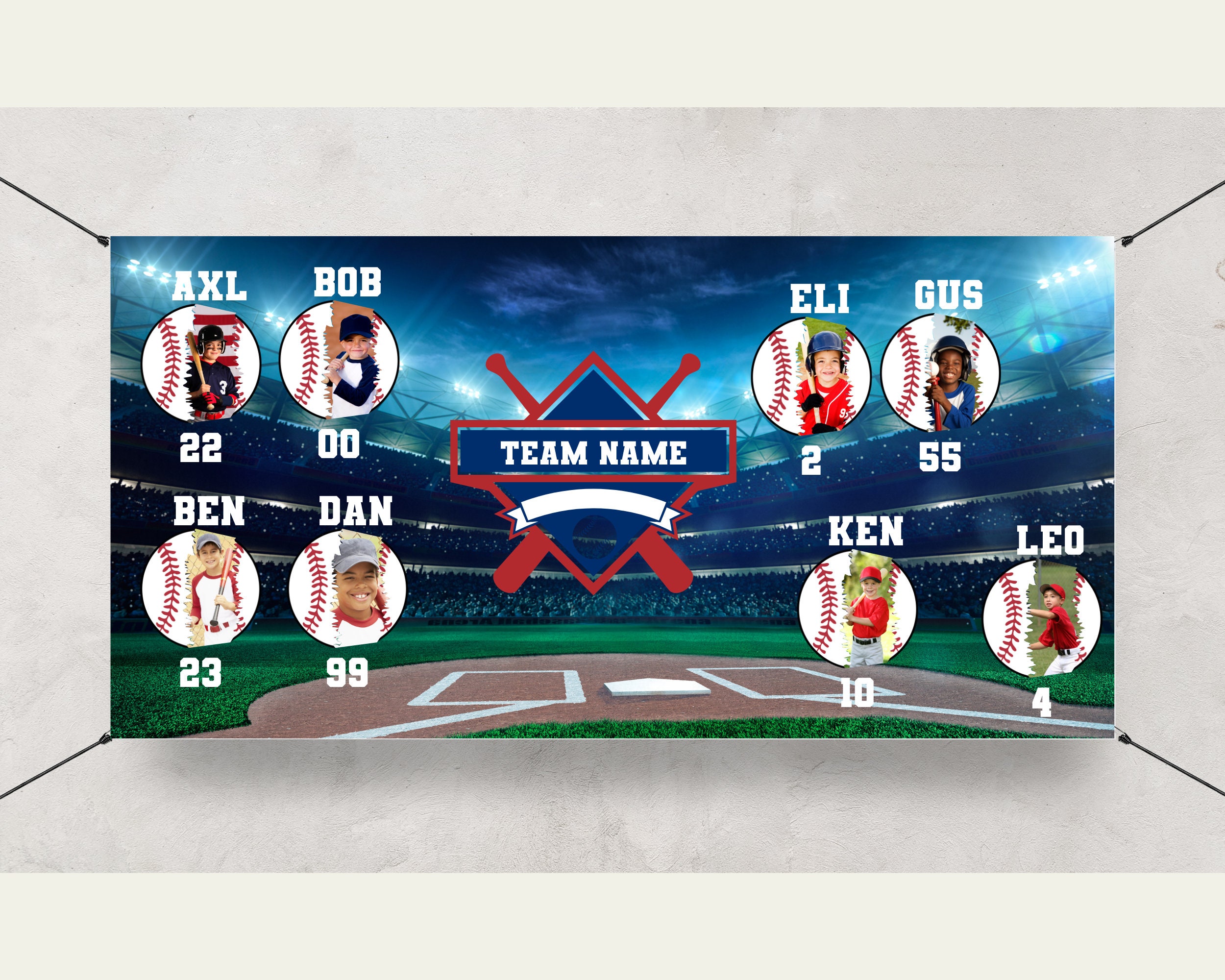 Baseball Frame Png, Baseball Photo Template, Canva Baseball Frame ...