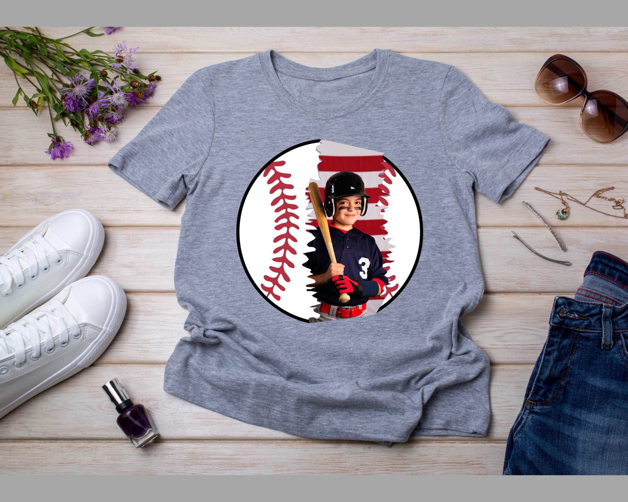 Baseball Frame Png, Baseball Photo Template, Canva Baseball Frame ...