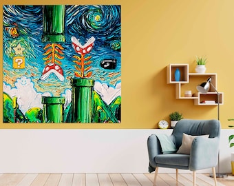 Van Gogh Video Game - Etsy