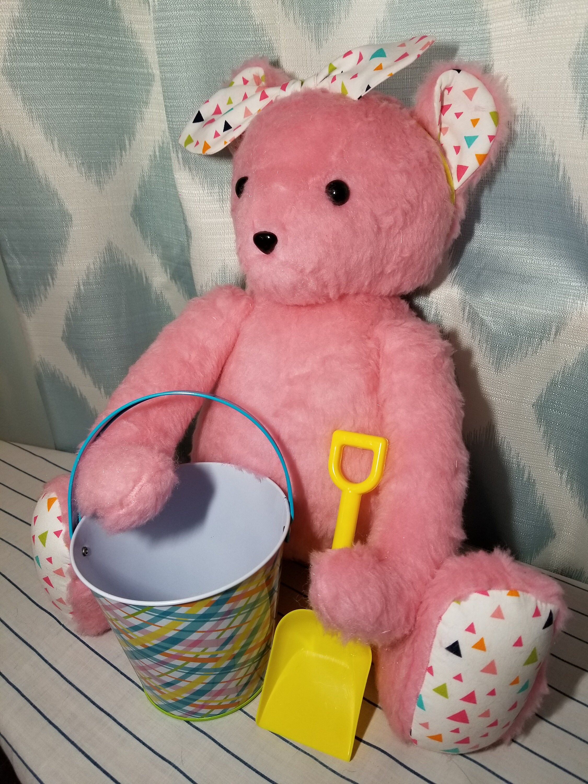 Beach Bucket Teddy Bear - Etsy