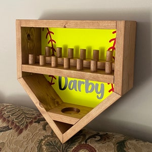 Softball Ring and Ball Display, Softball Ring Display, Softball Ring ...