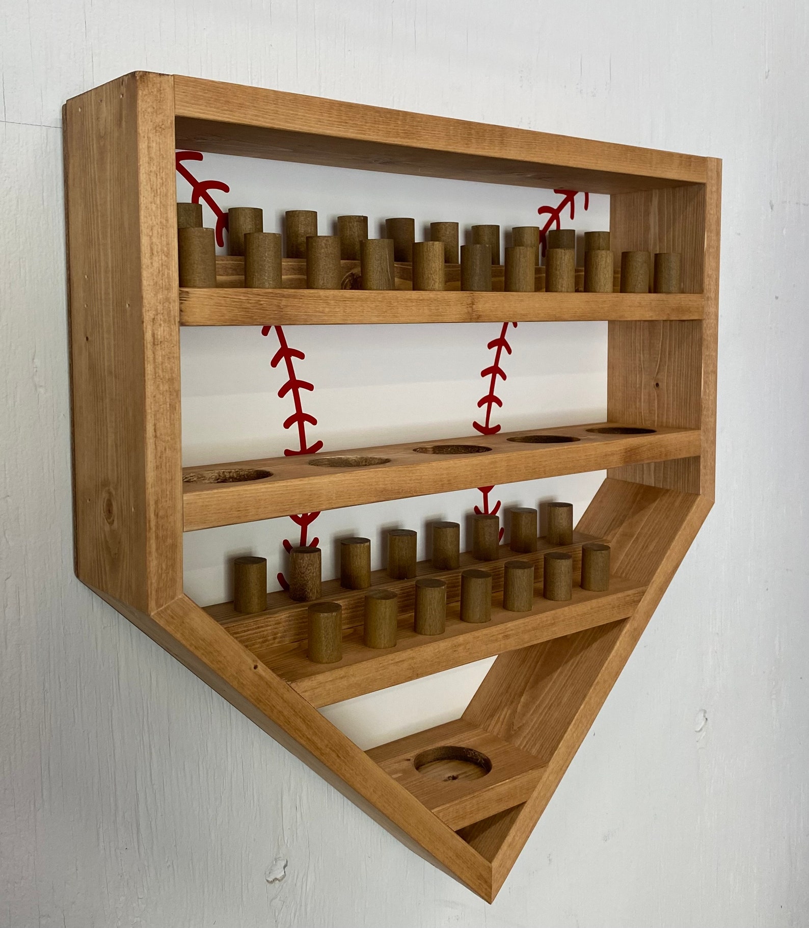 Baseball Ring and Ball Display Baseball Ring Display - Etsy