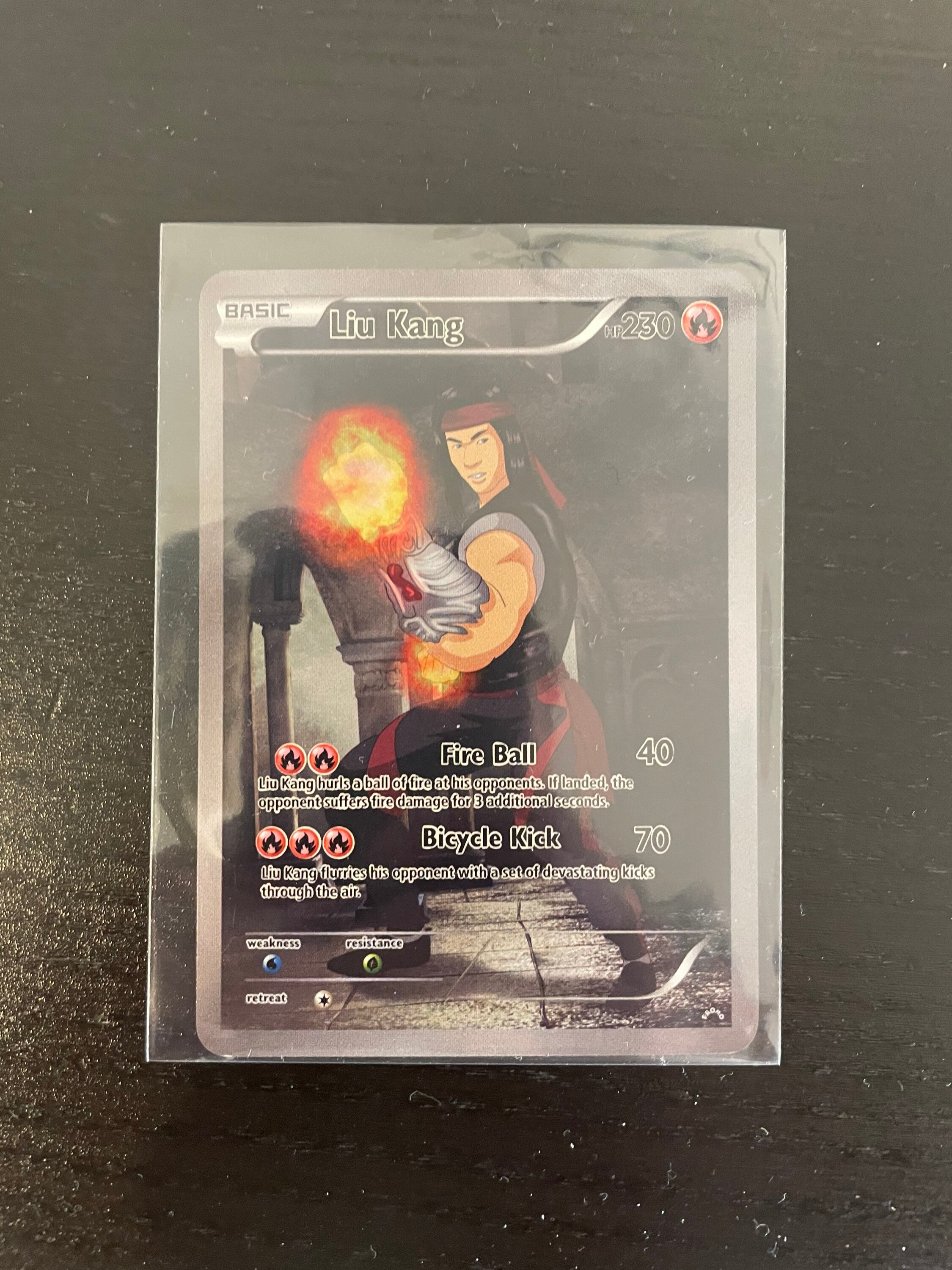 Mortal Kombat Card Liu Kang Trading Card! - Etsy