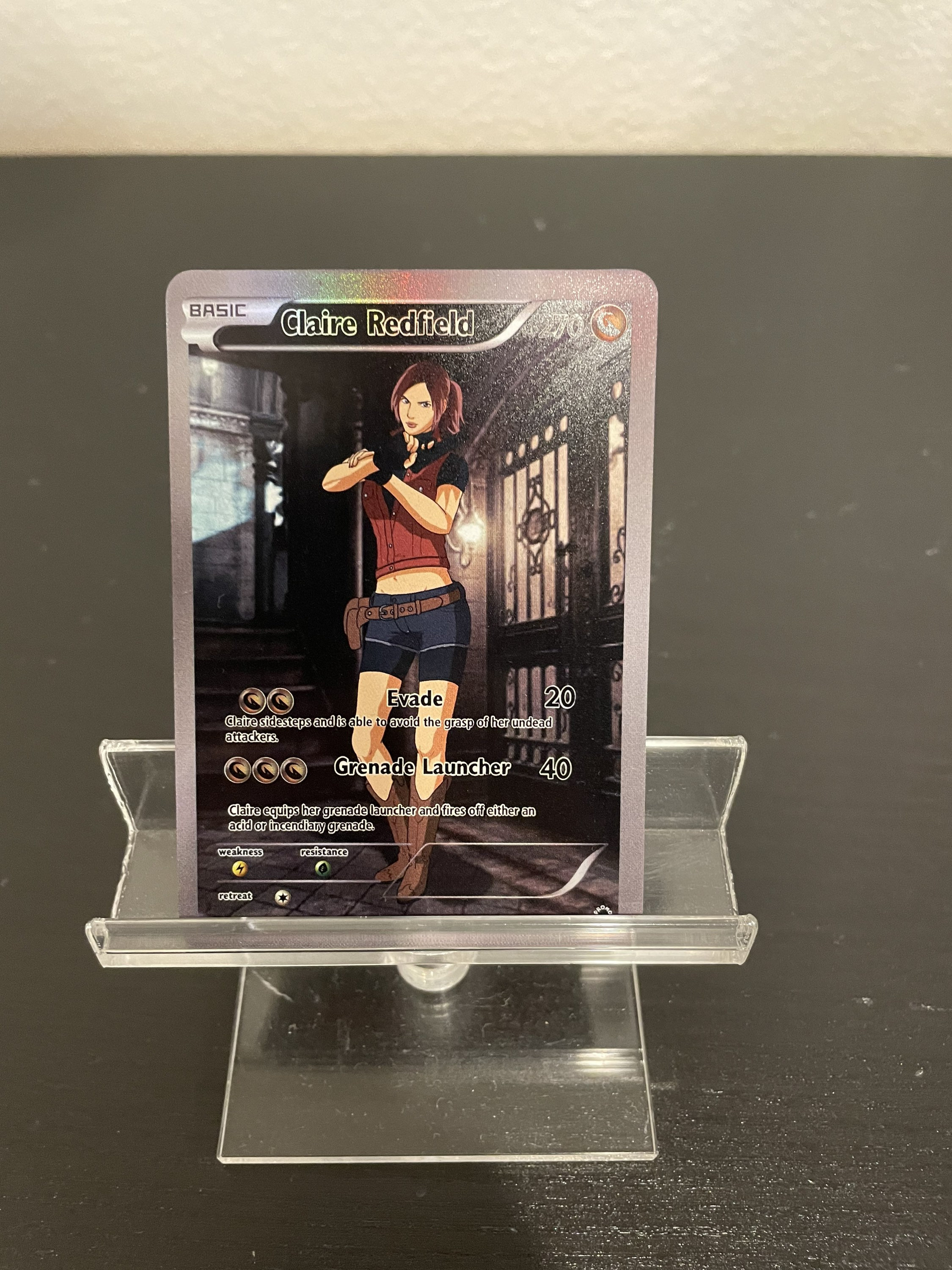 Resident Evil Claire Redfield GX Custom Made Card - Etsy