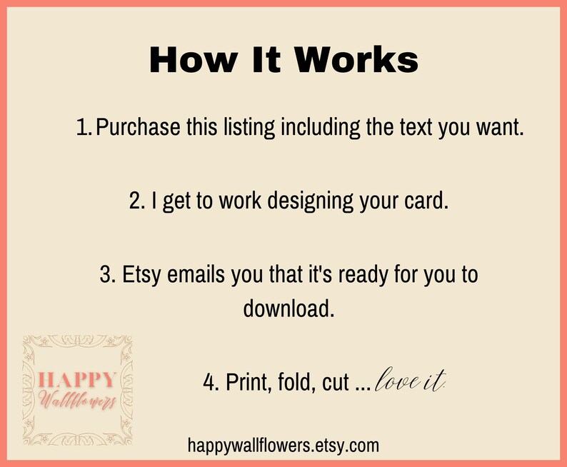 Create Your Own Invitation Custom Printable Greeting Card - Etsy