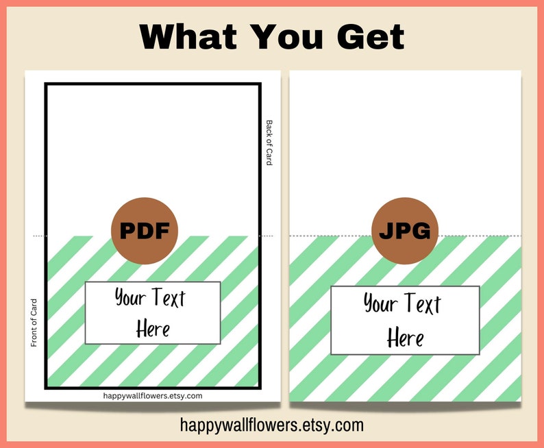 Create Your Own Invitation Custom Printable Greeting Card - Etsy