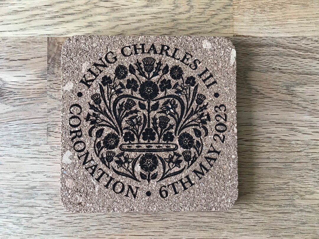 Coronation Celebration Coasters Celebrate in Style With - Etsy