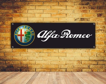 Alfa Romeo Logo Sign - Etsy
