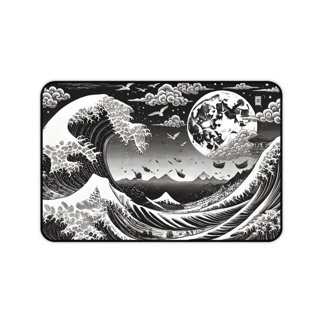 Custom Neoprene Desk Mat Personalized Office Desk Protector With Anti ...