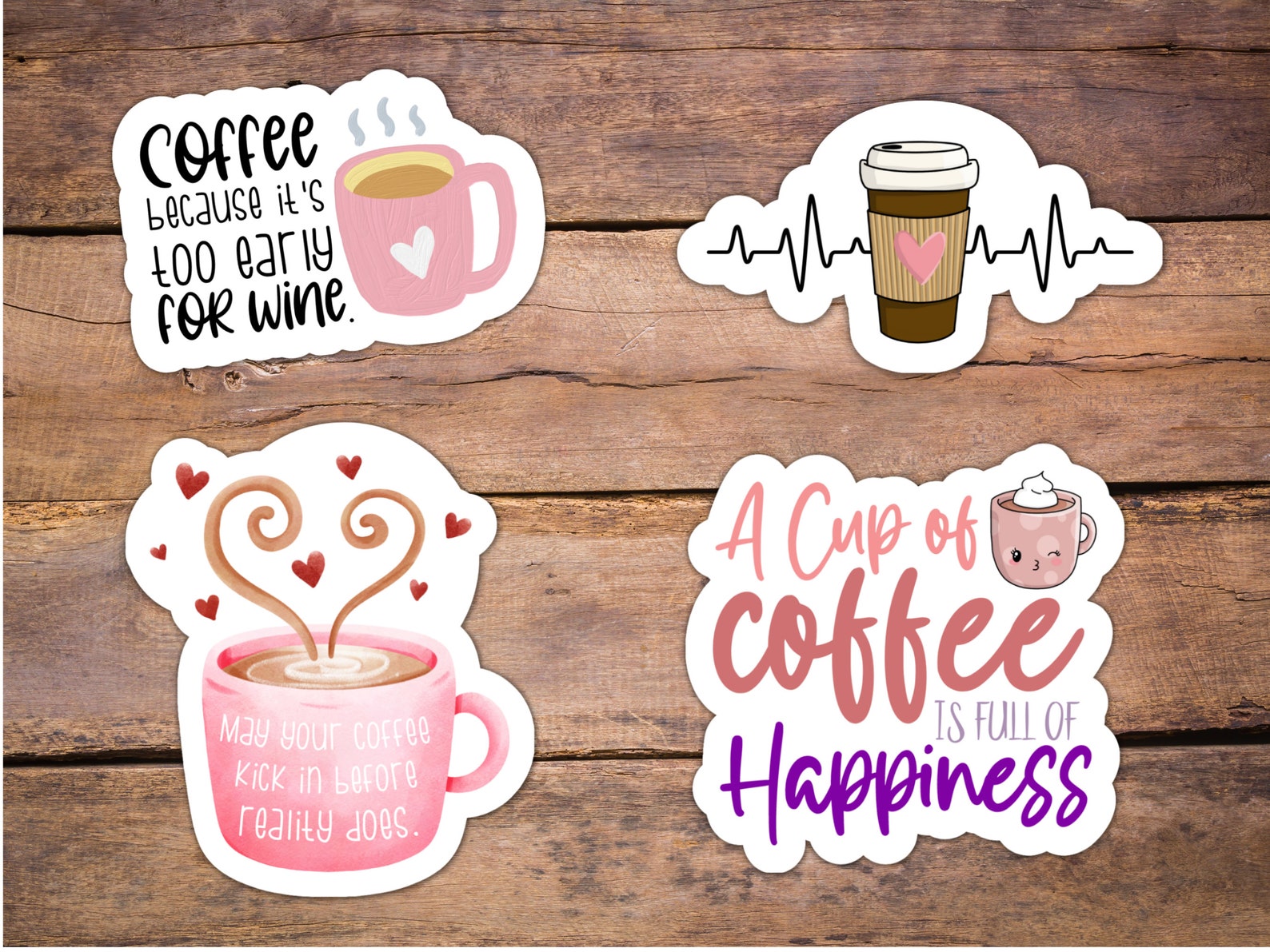 Coffee Lover's Printable PNG Design Bundle 4 PNG Print | Etsy