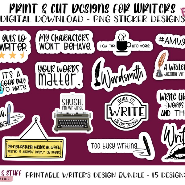 Writing Print - Etsy