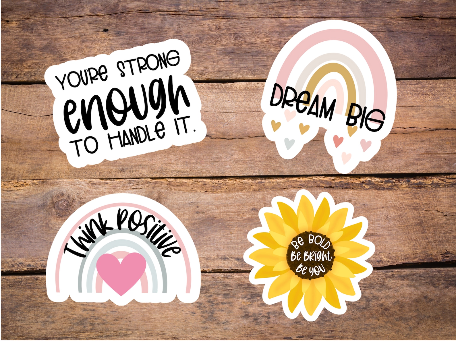 Positivity / Mental Health Printable Sticker Bundle Digital - Etsy