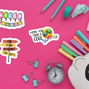 Printable End of Year Digital PNG Sticker Bundle Designs for - Etsy UK