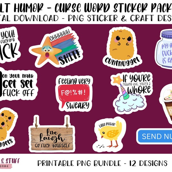 Sex Sticker Adult Etsy