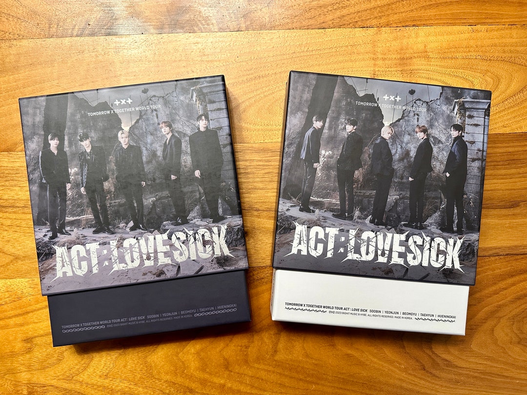 TXT Act: Lovesick in Seoul DVD and Digital Code - Etsy