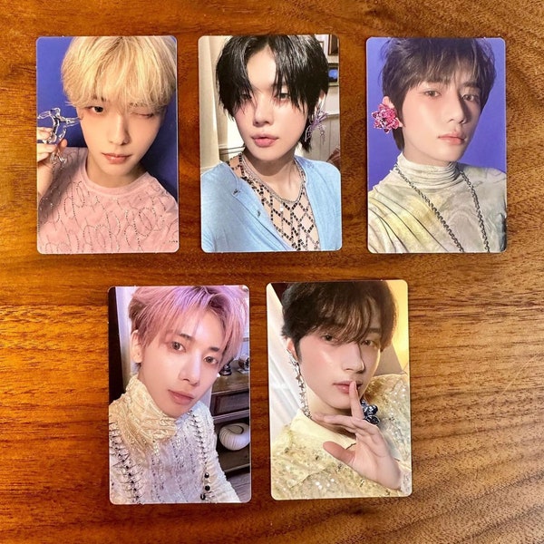 Yeonjun Photocard Official Etsy Canada