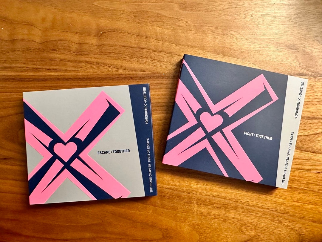 TXT Fight or Escape: Together Cds + Choose Your Own Member Message - Etsy