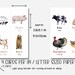 Farm Animals in Maori & English Flashcards, Instant Digital Download ...