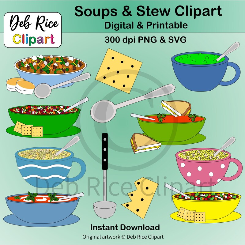 Soup Svg - Etsy