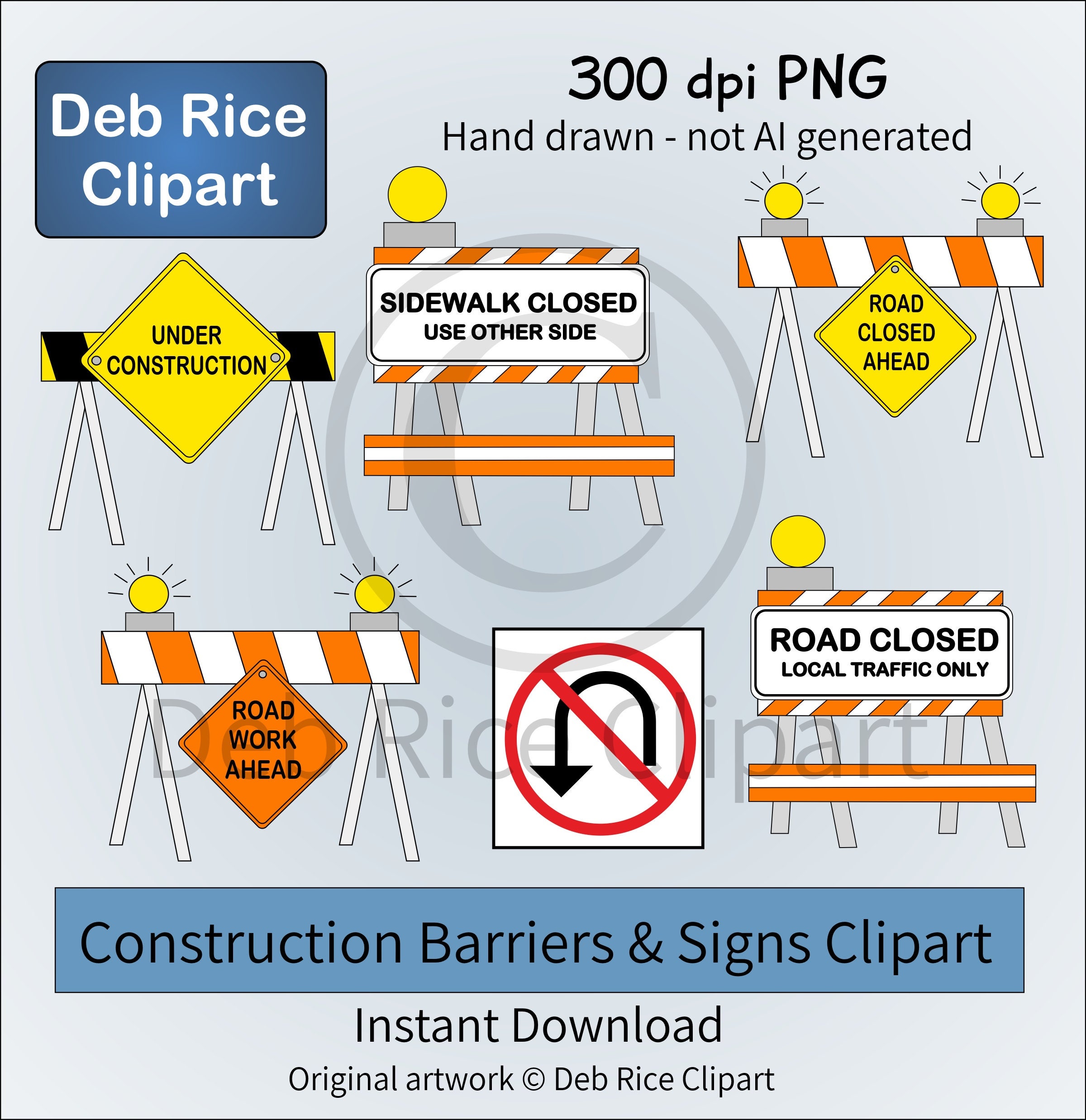 Construction Barriers & Signs PNG Clipart Road Closed, Construction ...