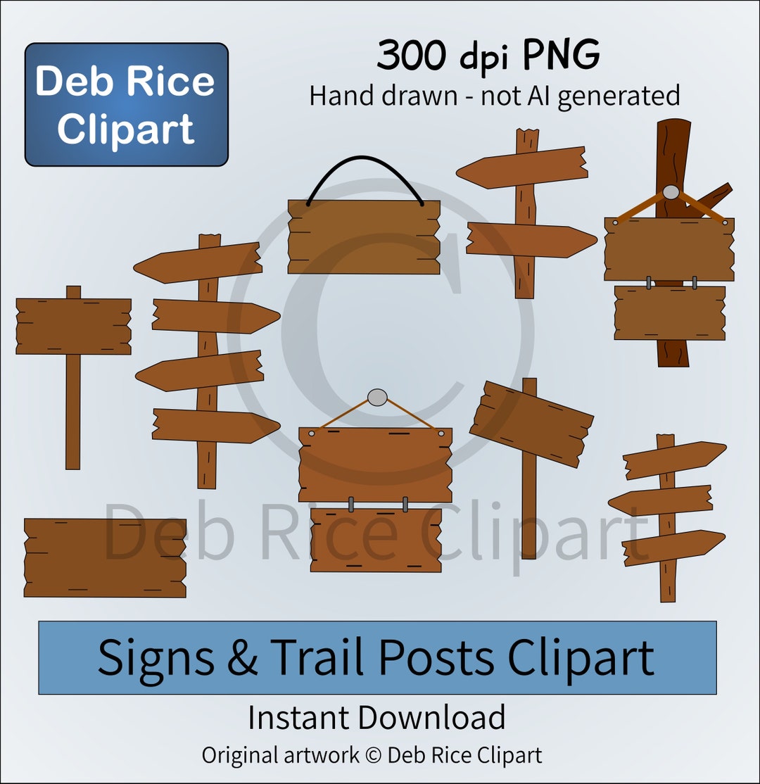 Signs & Trail Posts PNG Clipart Trail Posts, Signpost, Signs, Add Text ...
