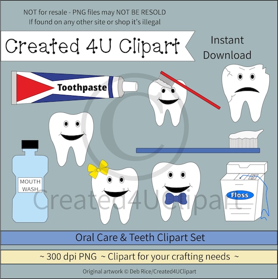 Oral Care Clipart