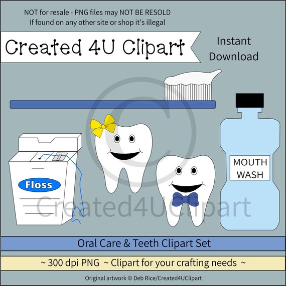 Oral Care Clipart