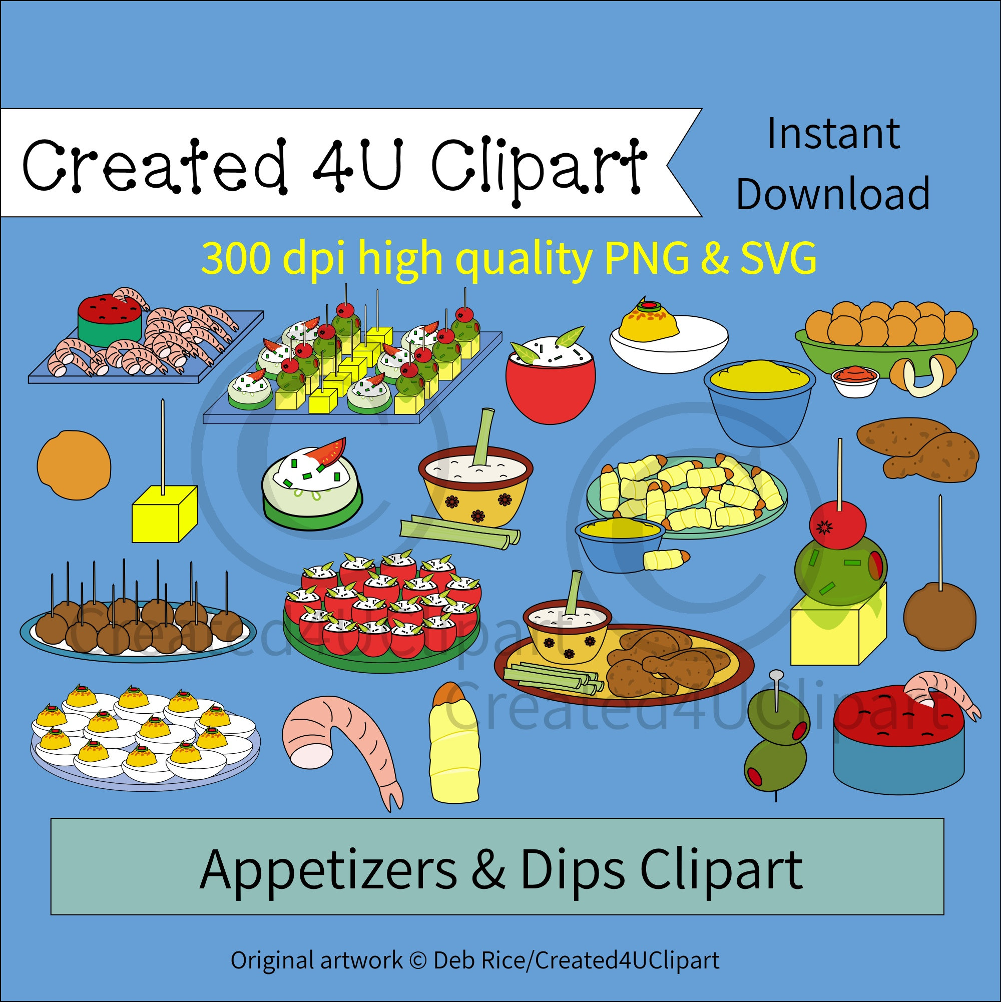 Appetizers Clipart
